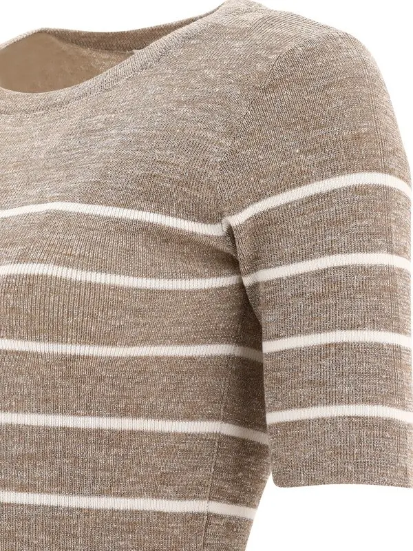 Brunello Cucinelli Striped Top