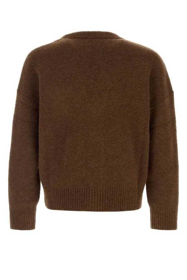 AMI Paris Long-sleeve Knit Top