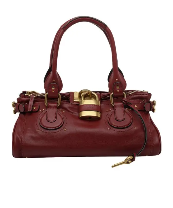Chloé Paddington Lock Plaque Shoulder Bag