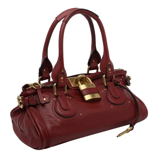 Chloé Paddington Lock Plaque Shoulder Bag