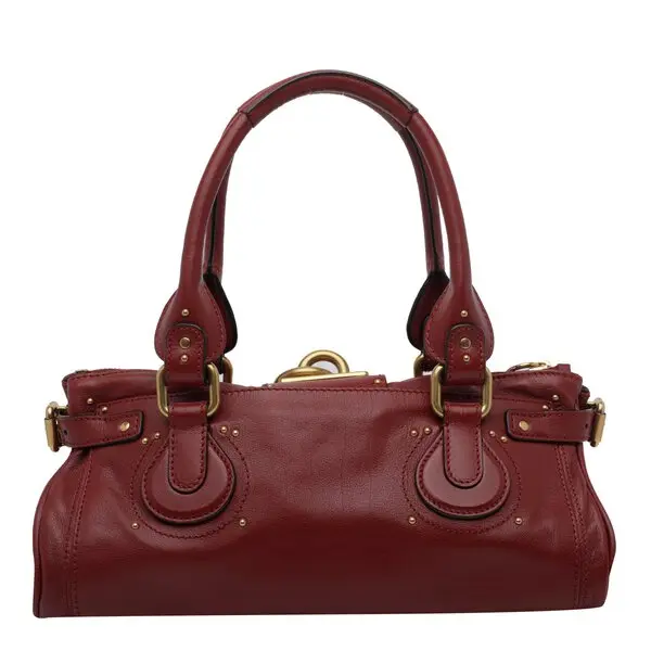 Chloé Paddington Lock Plaque Shoulder Bag