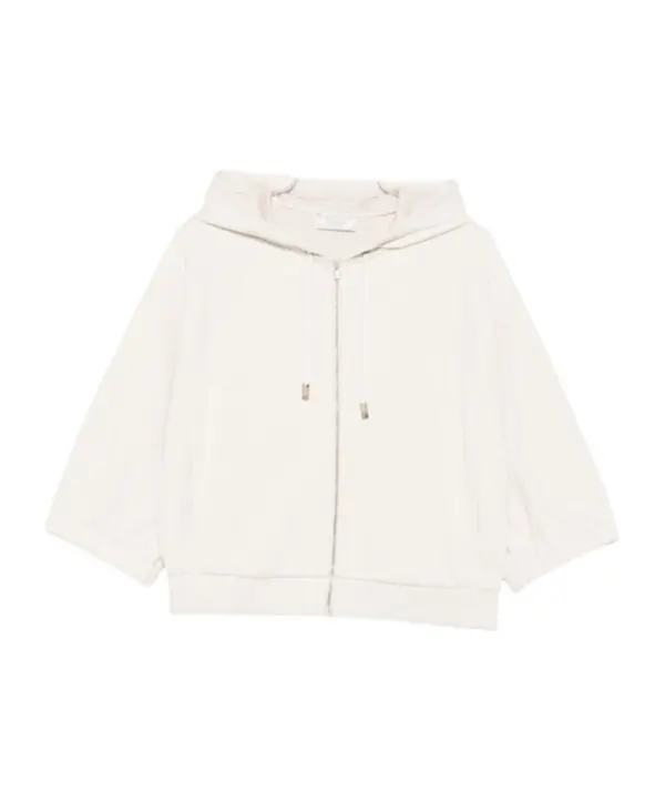 Peserico Hooded Knitted Sweater