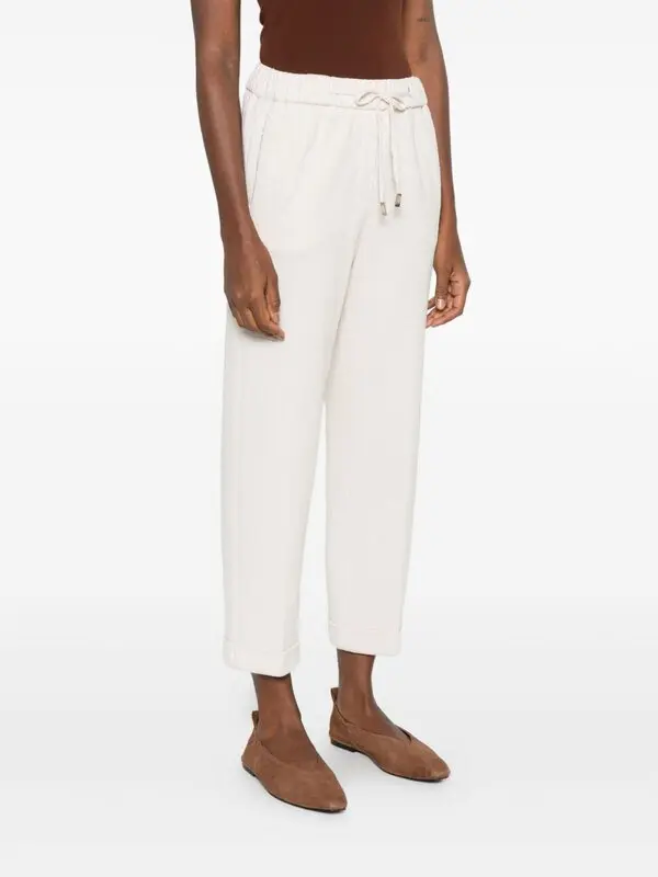 Peserico Stretch Waist Casual Pants