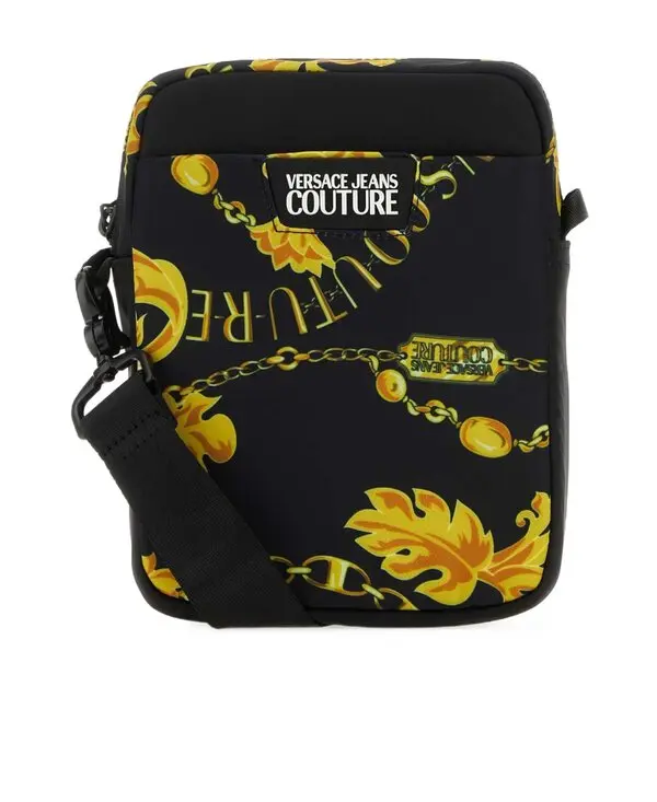 Versace Baroque Pattern Printed Small Shoulder Bag