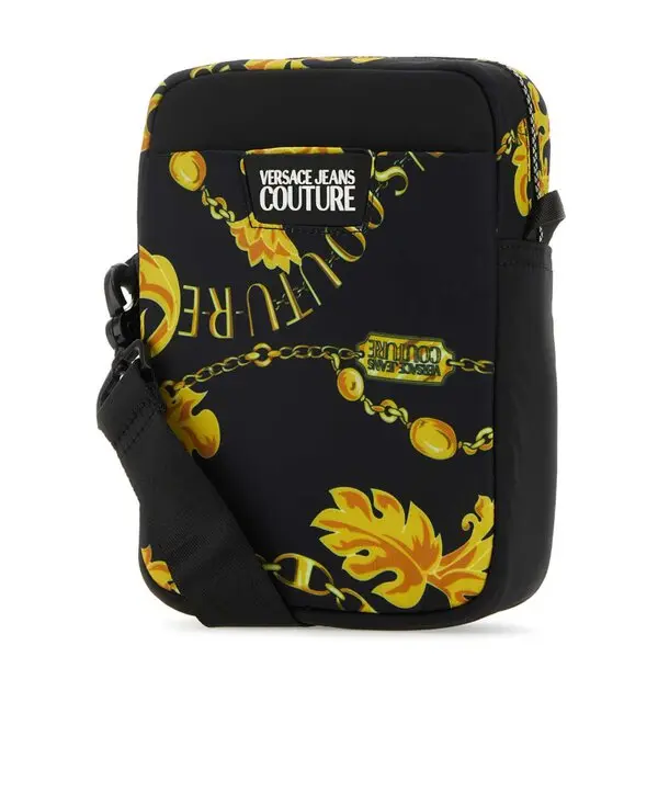 Versace Baroque Pattern Printed Small Shoulder Bag
