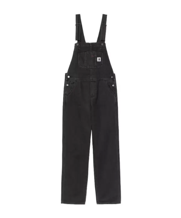 Carhartt Work In Progress W' Pocket-detail Dungarees - Black
