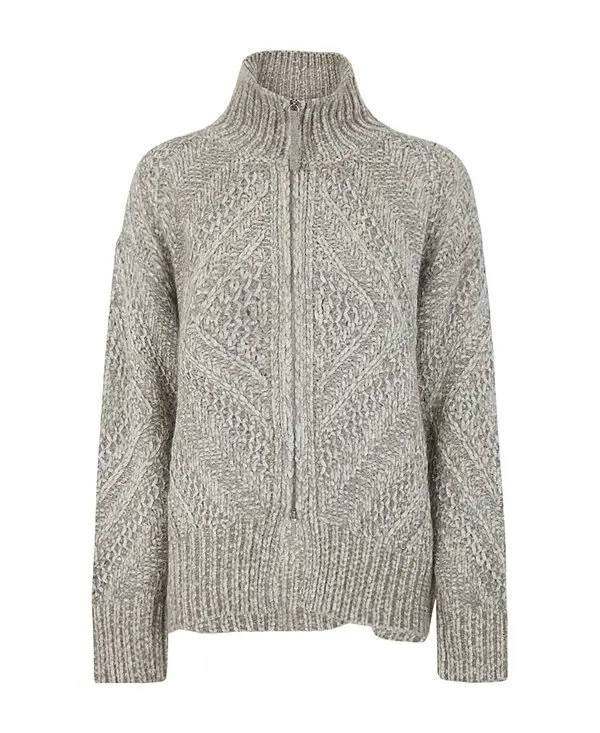 Fabiana Filippi Long-sleeved Zip-up Cardigan