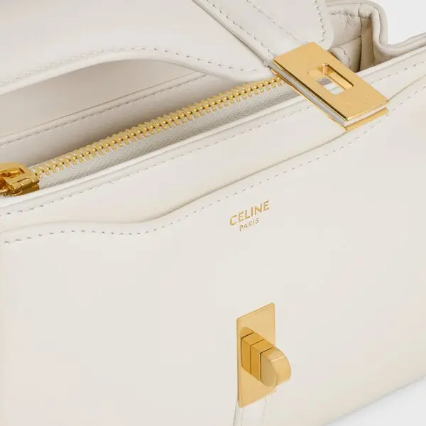 Celine Mini 16 In Satinated Calfskin