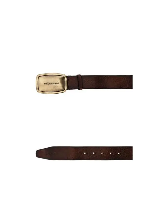 Dsquared2 Logo Engraved Buckle Belt