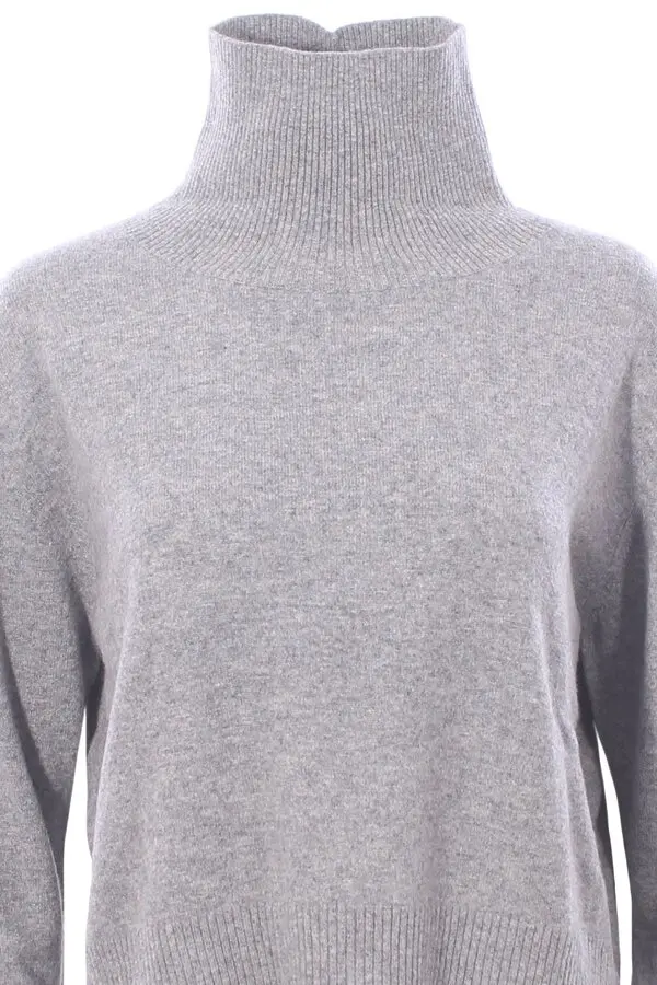 Fabiana Filippi High-neck Knitted Embellished Jumper