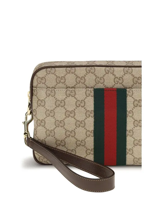 Gucci Small Web Shoulder Bag - Cream
