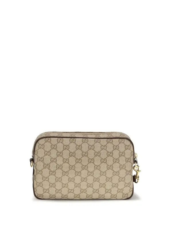 Gucci Small Web Shoulder Bag - Cream