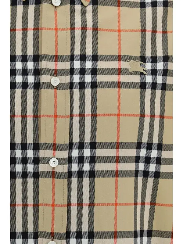 Burberry Check Cotton Shirt