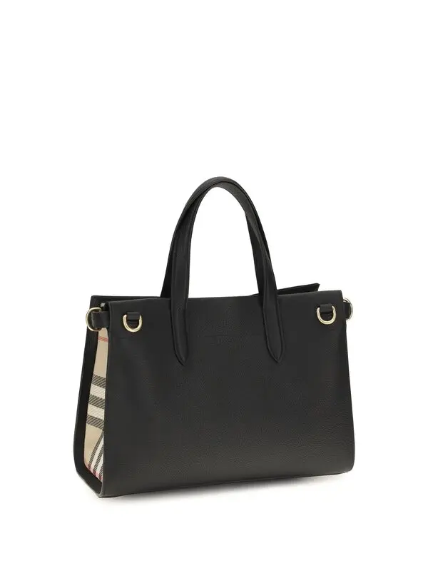 Burberry Small Cotswolds Check Tote Bag