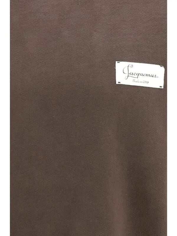 Jacquemus Le Sweatshirt Montaigne Crewneck Sweatshirt - Brown