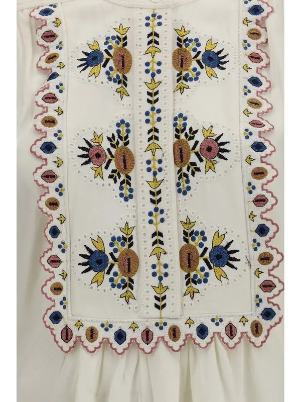 Isabel Marant Étoile Marant Monique Embroidered Top