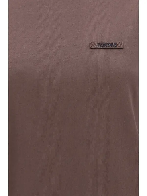 Jacquemus Logoed T-shirt - Brown