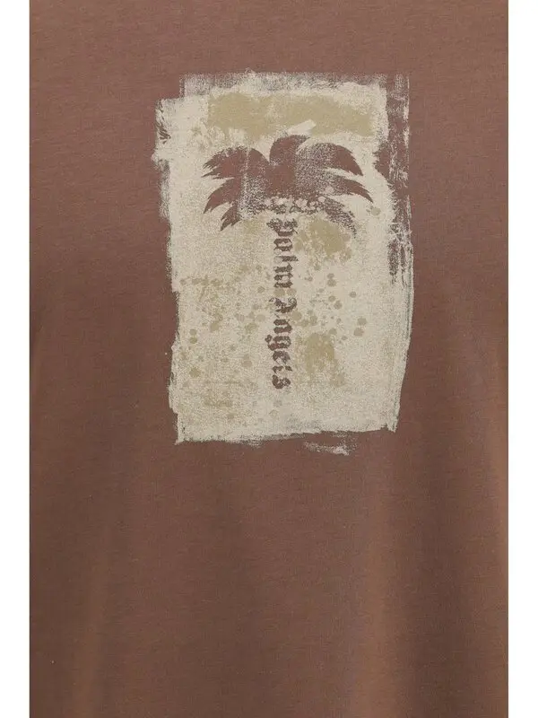 Palm Angels Palm Tree Cotton T-shirt
