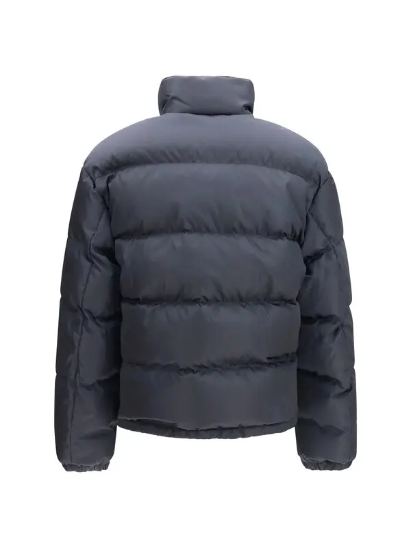 Prada High-neck Padded Jacket - Blue