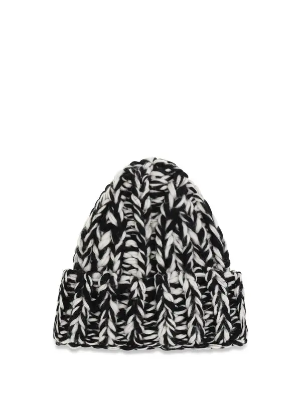 AMI Paris Xxl Wool Knit Beanie