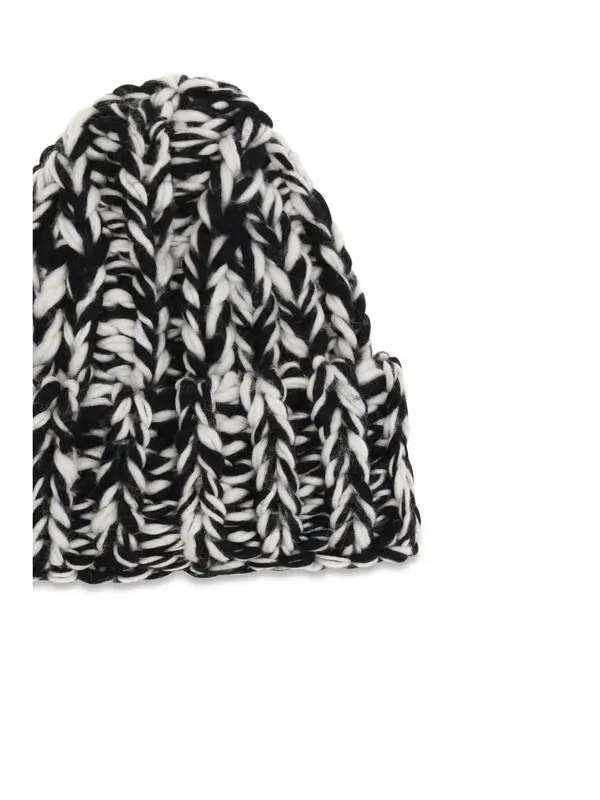 AMI Paris Xxl Wool Knit Beanie