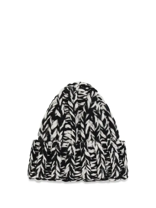 AMI Paris Xxl Wool Knit Beanie