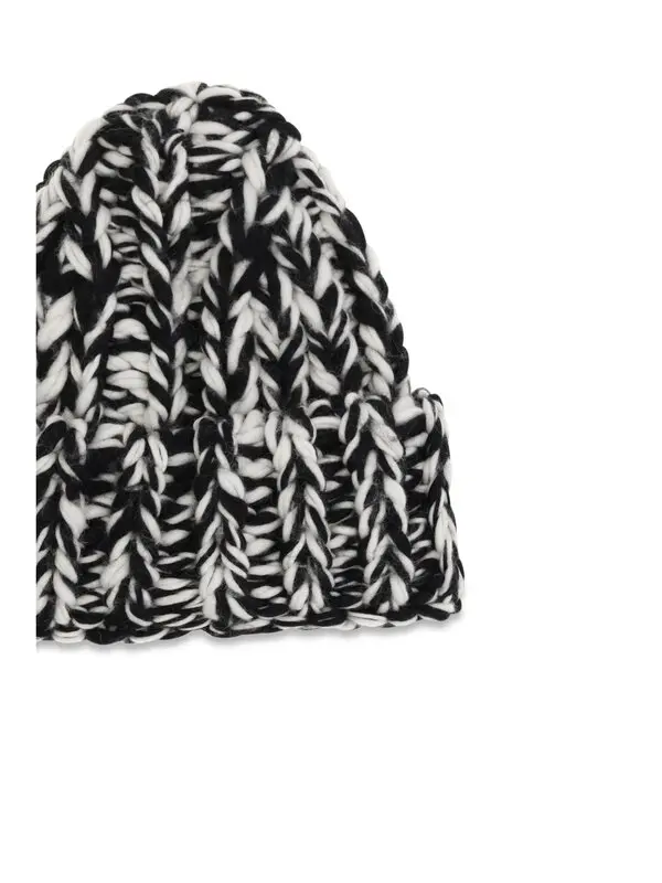 AMI Paris Xxl Wool Knit Beanie