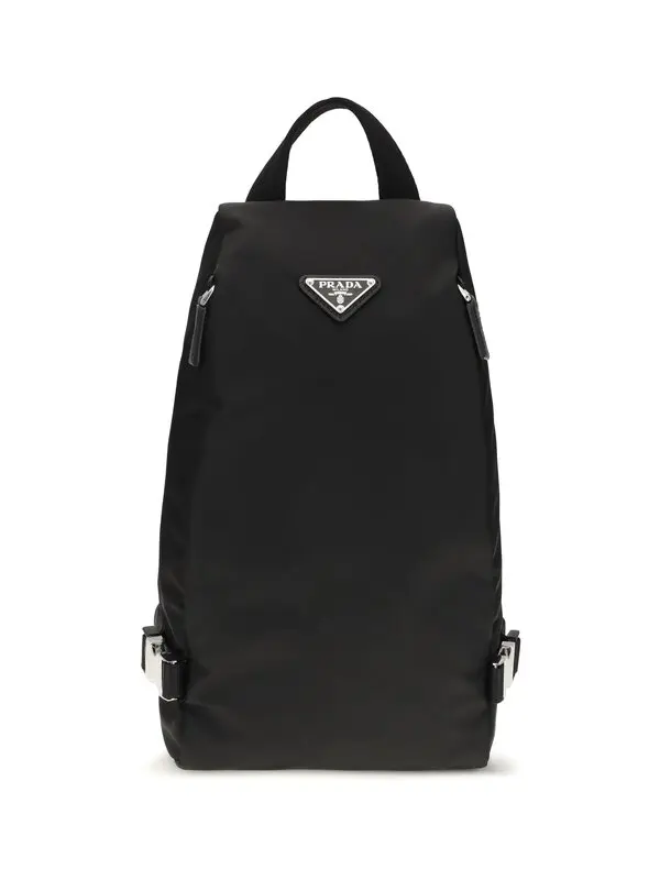 Prada Triangle Logo Backpack