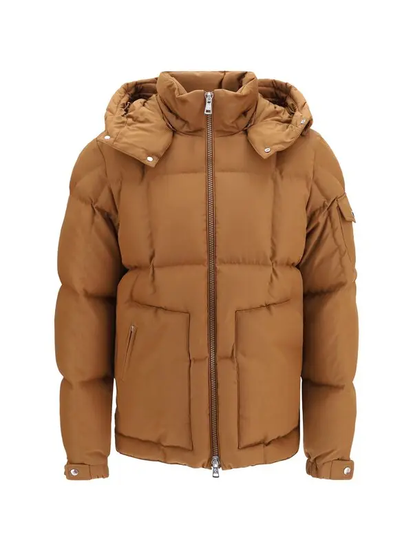 Moncler Dravenis Padded Jacket - Brown