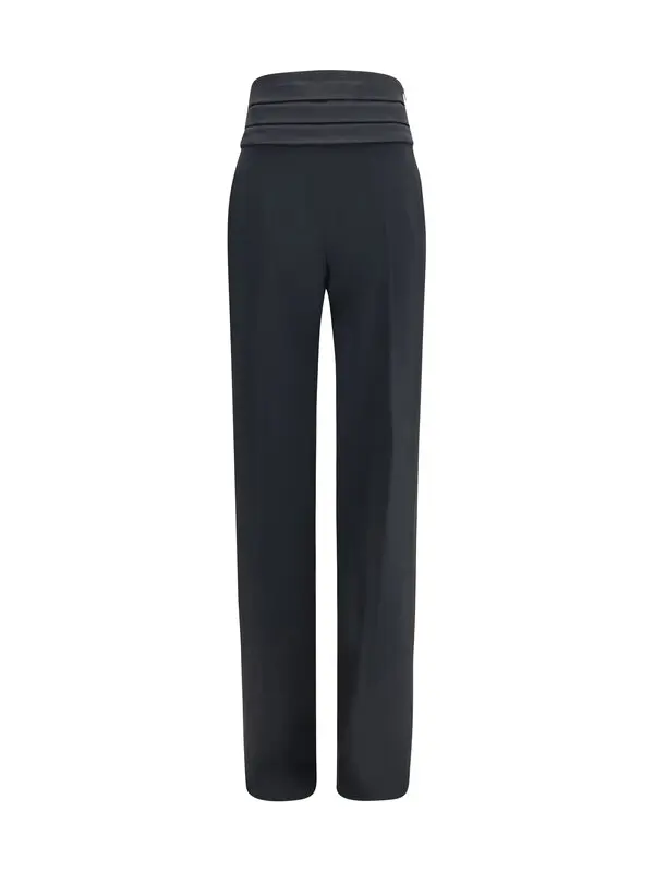 ERMANO SCERVINO Ermanno Scervino Satin High-waisted Pants