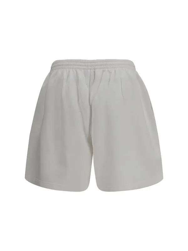 Balenciaga Bodies Cotton Shorts - White