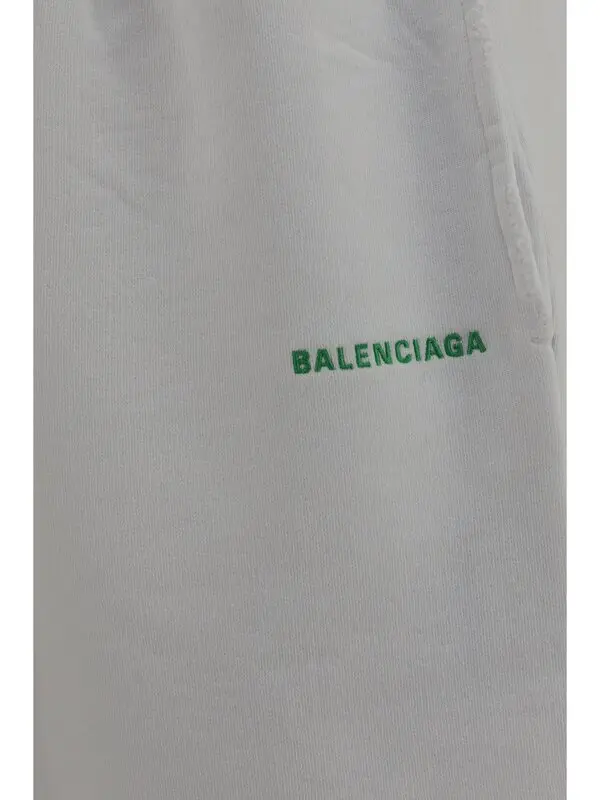 Balenciaga Bodies Cotton Shorts - White