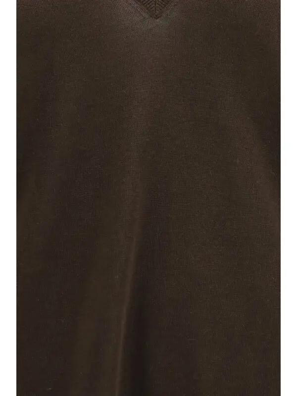TOTEME V-neck Cashmere-blend Sweater
