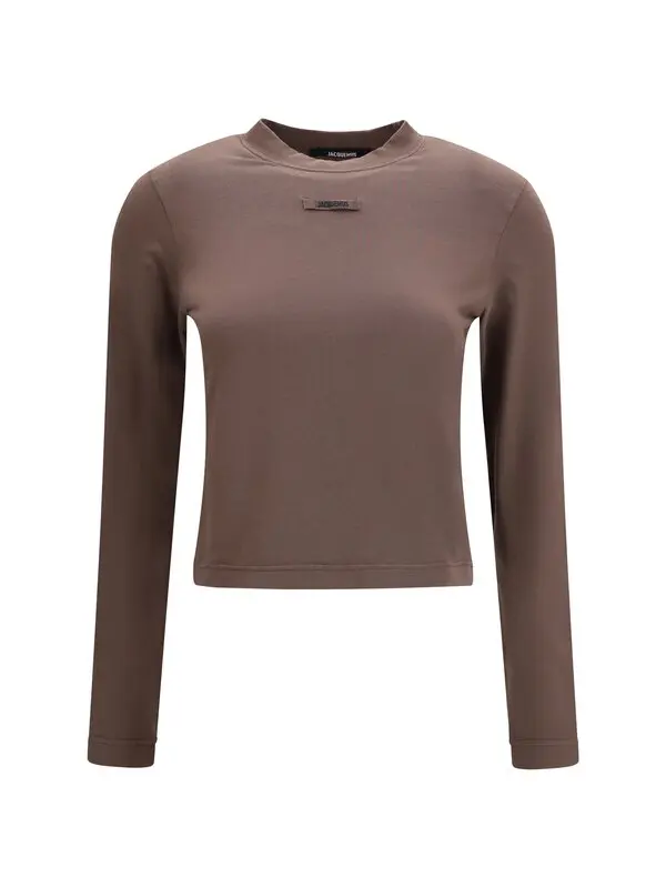 Jacquemus Long-sleeve T-shirt - Brown