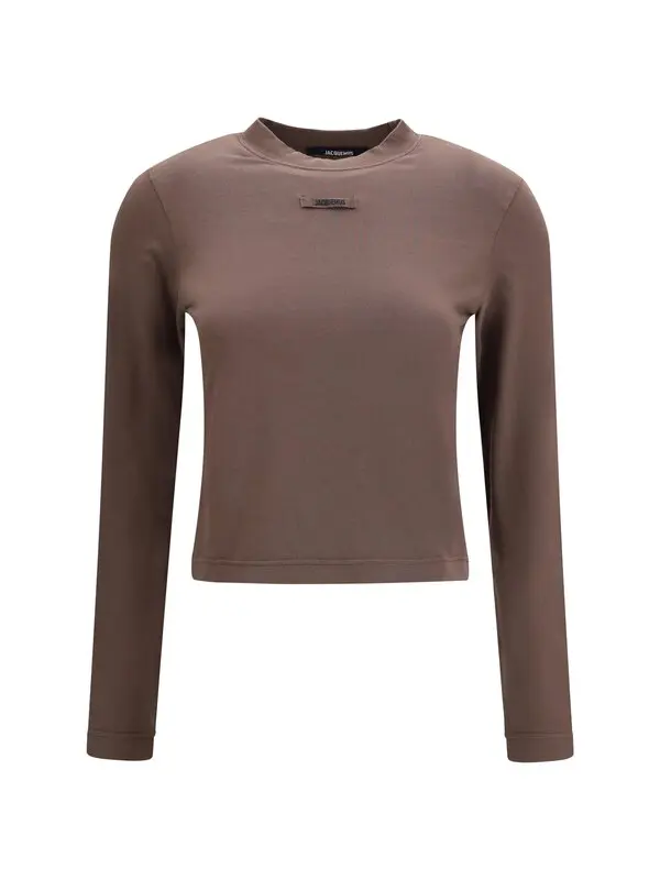 Jacquemus Long-sleeve T-shirt - Brown