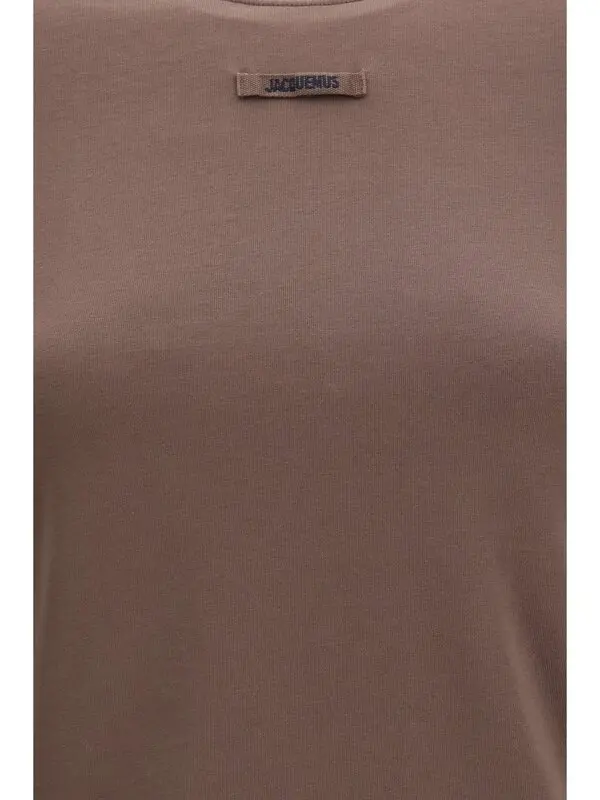 Jacquemus Long-sleeve T-shirt - Brown