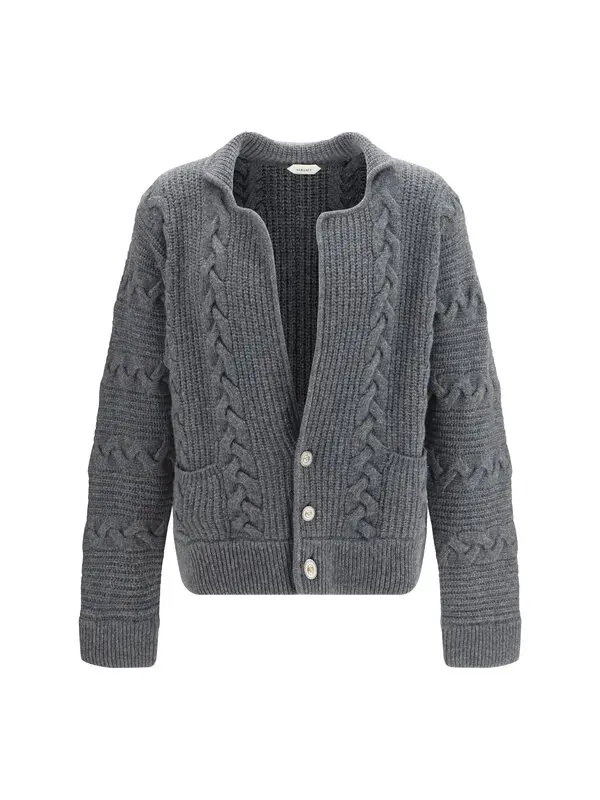Versace Knitted Button Cardigan