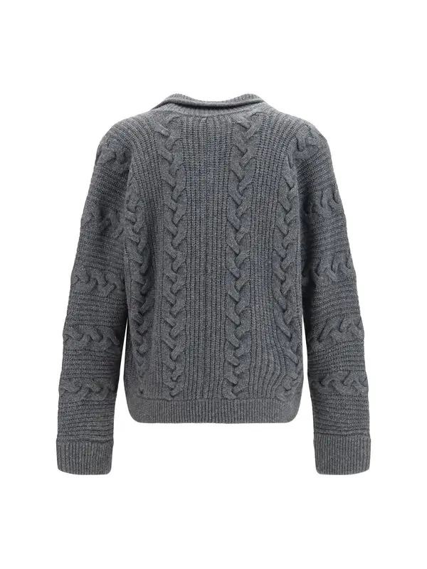 Versace Knitted Button Cardigan