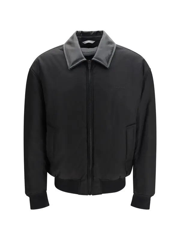 Balenciaga Padded Cocoon Bomber - Black