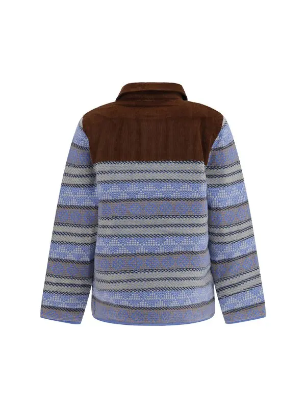 Guest In Residence Western Industry Geometric Jacket - Blue