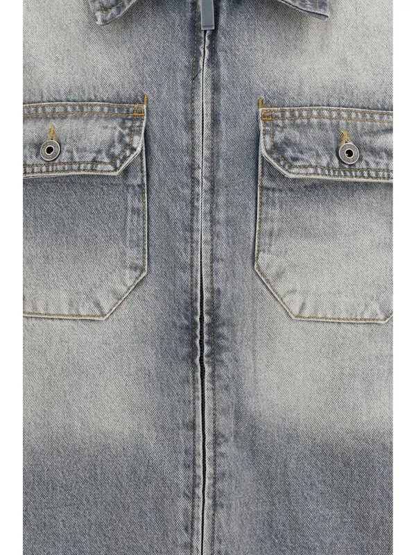 Off-White Oversized Workwear Denim Shirt