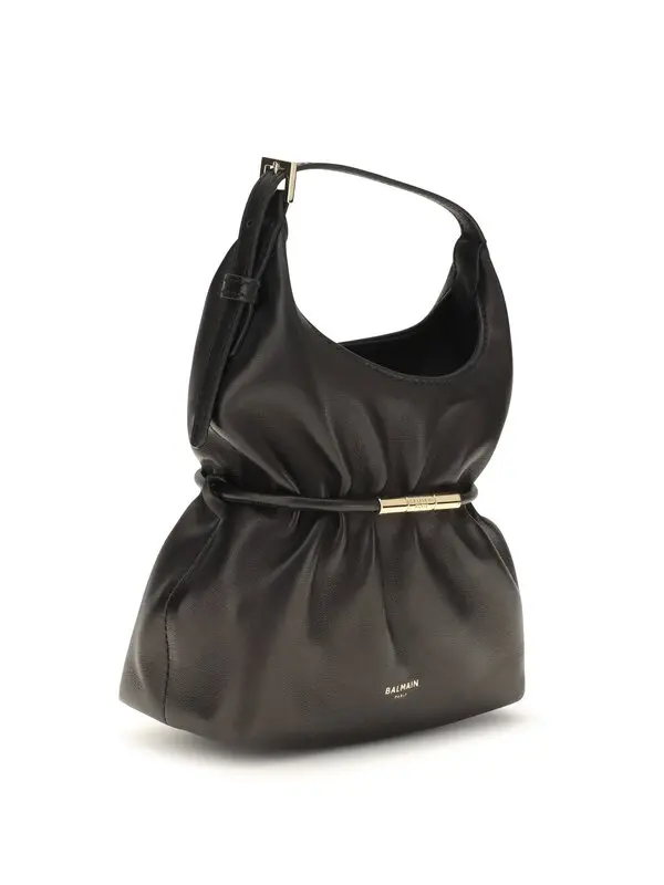 Balmain Sphynx Mini Handbag - Black
