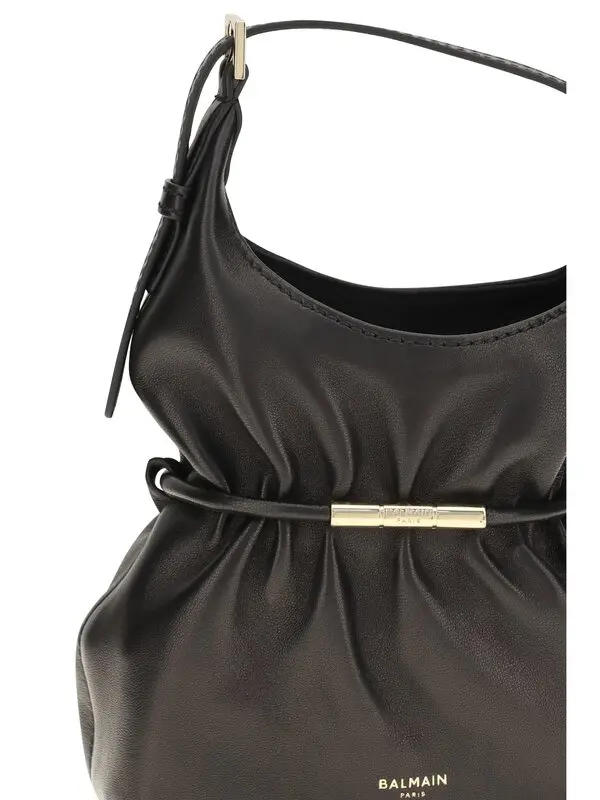 Balmain Sphynx Mini Handbag - Black