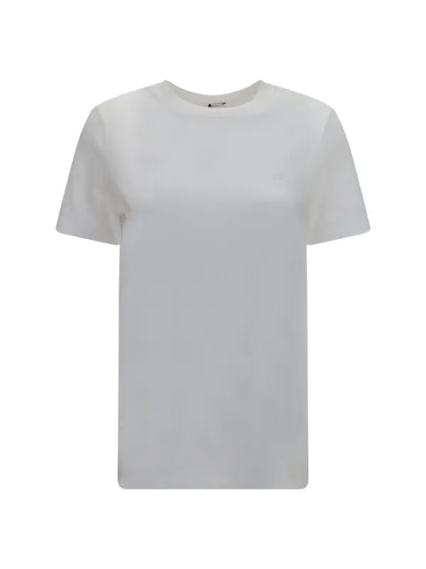 Balmain Embroidered Jersey T-shirt - White