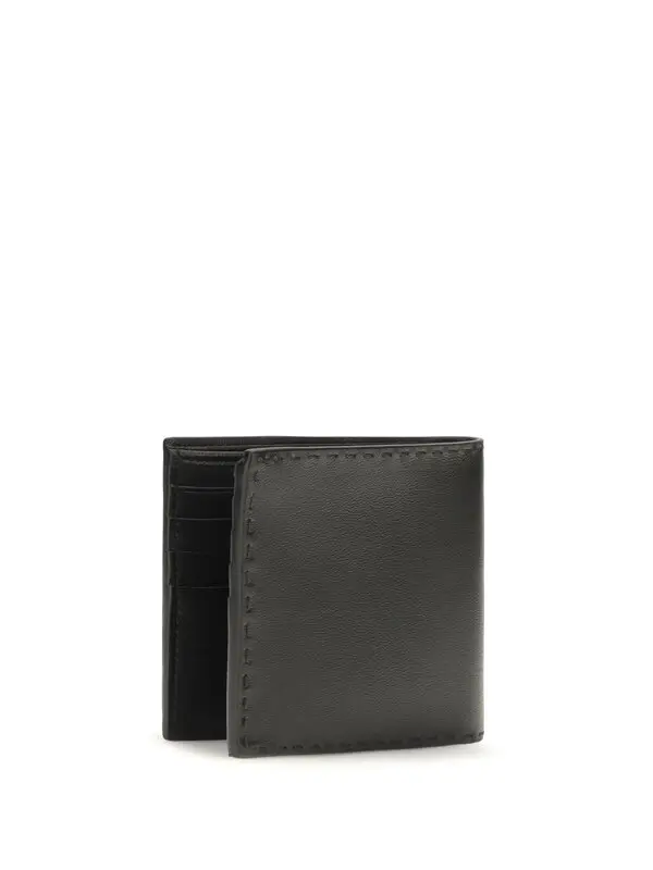 Prada Antiqued Leather Wallet