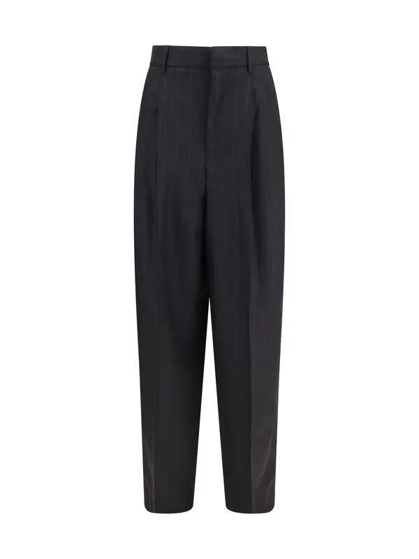 AMI Paris Wide-leg Tailored Pants