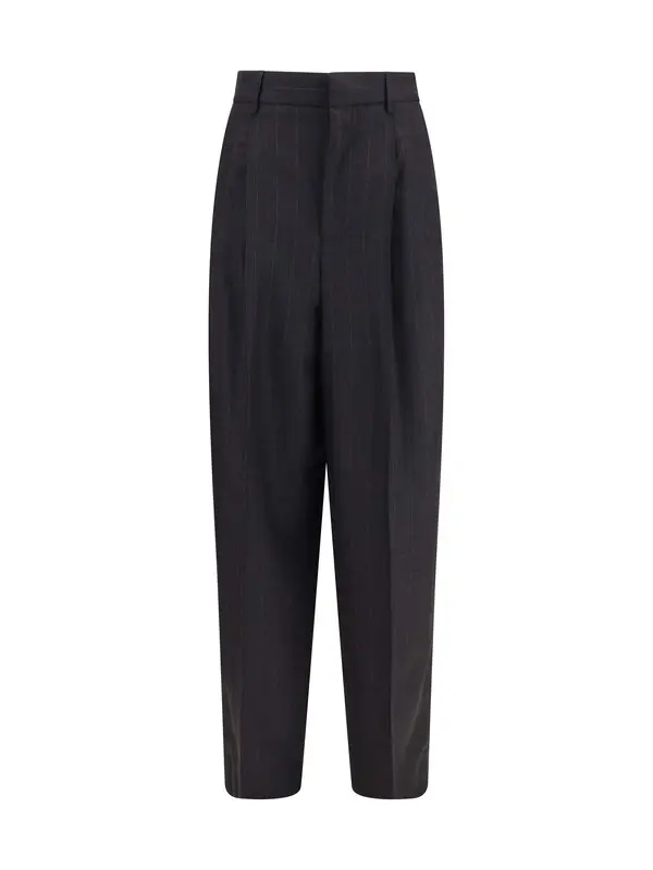 AMI Paris Wide-leg Tailored Pants