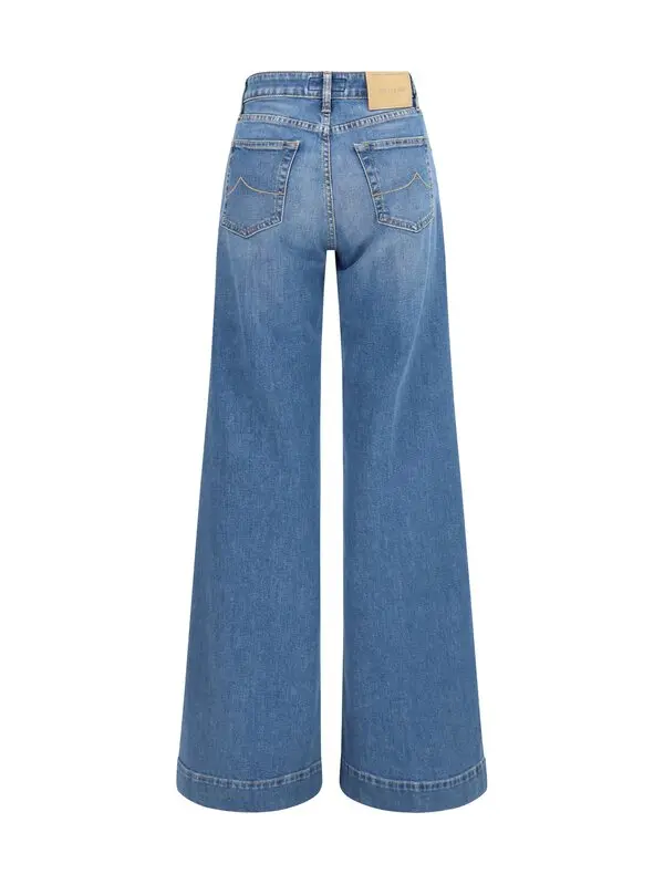 JACOB COHЁN Wide-leg Jeans - Blue