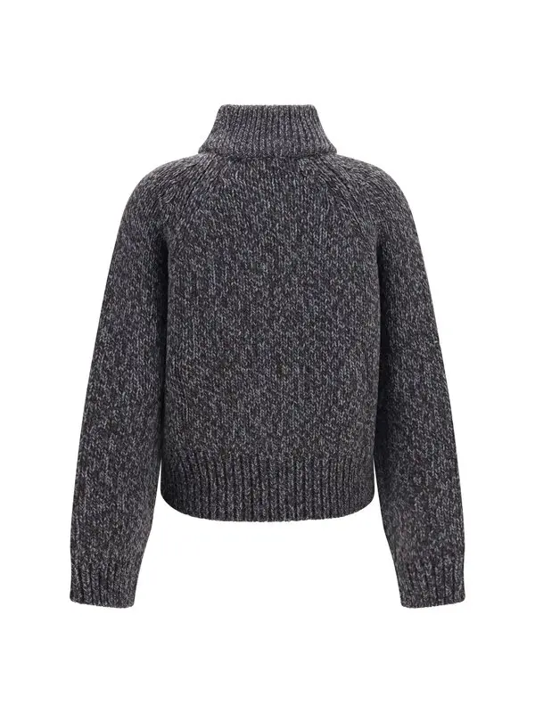 Our Legacy Merino Wool Zip Cardigan - Gray