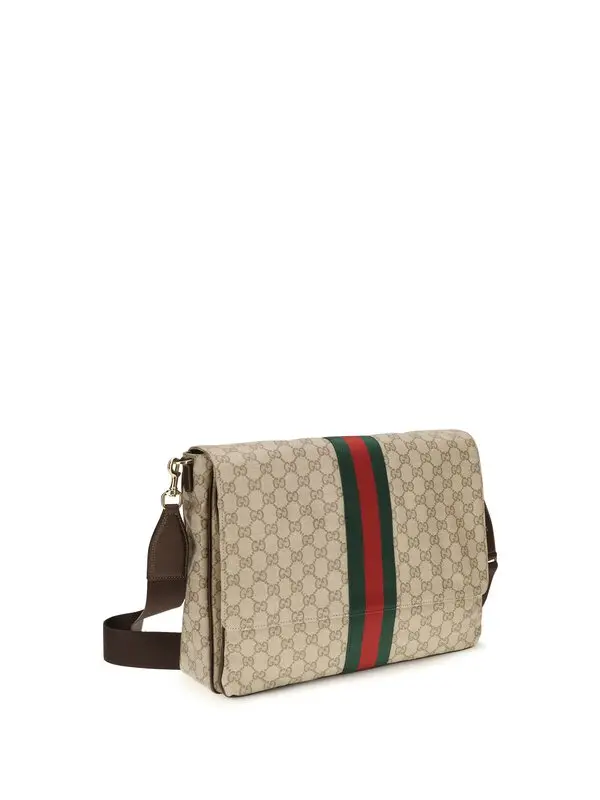 Gucci Medium Web Stripe Shoulder Bag